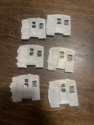 P-19 Caboose Ends Trail Railway Railroad HO Scale Gauge Kemtron Cal ...