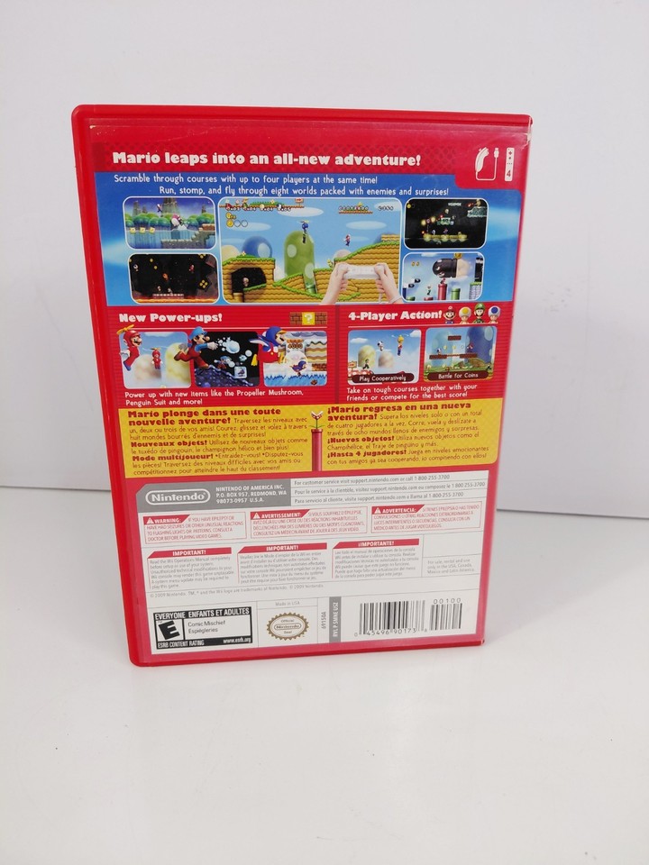 Super Mario Bros. Wii Nintendo Wii Complete With Manual | eBay