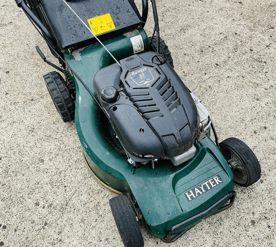 Hayter Ranger 53 Pro Lawnmower. Self propelling petrol lawnmower | eBay UK