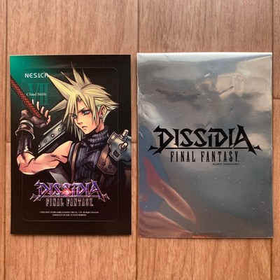 Final Fantasy VII Cloud NESiCA Sticker Trading Card Unique | eBay Australia