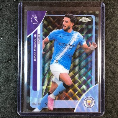 2026 Topps Chrome Premier League EPL OMAR MARMOUSH Black Wave 6/10 #121 ...