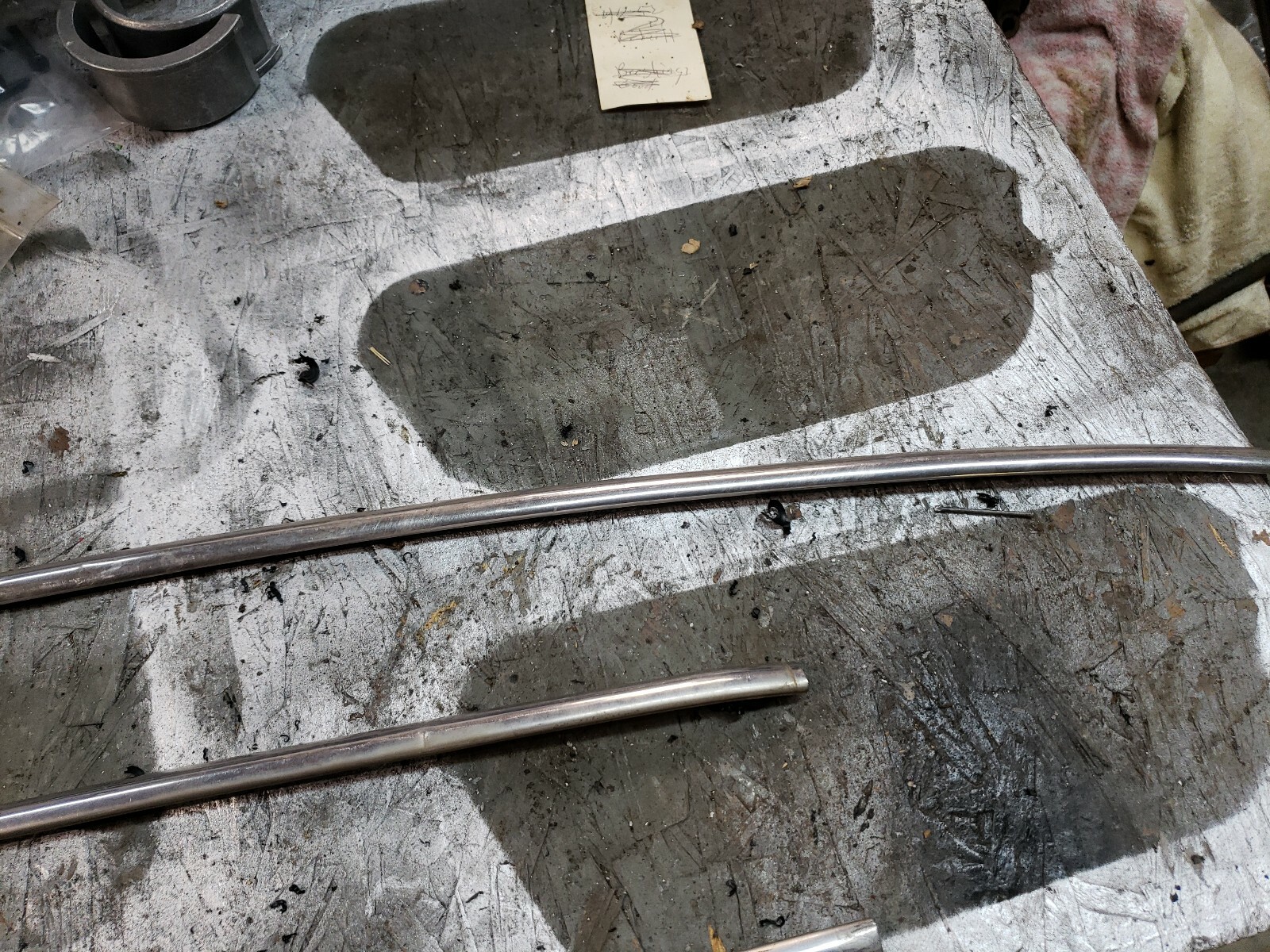 1953 to 1955 Ford Truck Stainless Rain Drip Rail Trim F100 F250 | eBay