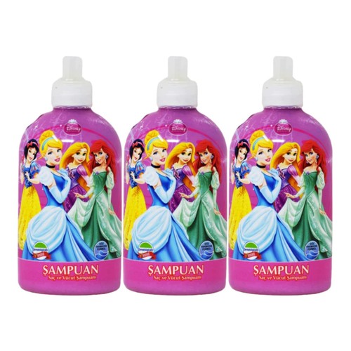 Disney Princess Shampoo & Body Wash, 16.9 oz (500ml) (Pack of 3) | eBay