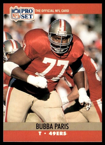 1990 Pro Set Bubba Paris San Francisco 49ers #641 | eBay