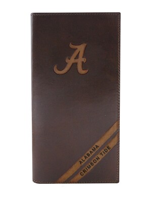 Alabama Crimson Tide Debossed Leather Roper Wallet *NEW* Zep-Pro ...