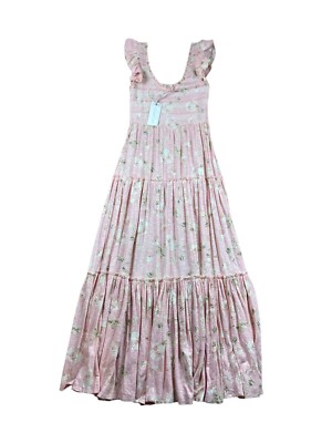 Loveshackfancy chessie dress in Ballet Pink Floral - size P | eBay