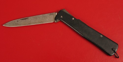 BLACK CAT WWII GERMAN MILITARY ARMY LOCK BLADE KNIFE SOLIGEN GERMANY ...