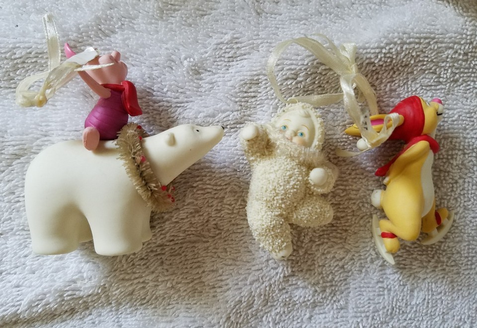 Dept 56 Snowbabies Disney A Very Pooh Christmas Tree With Ornnaments ...