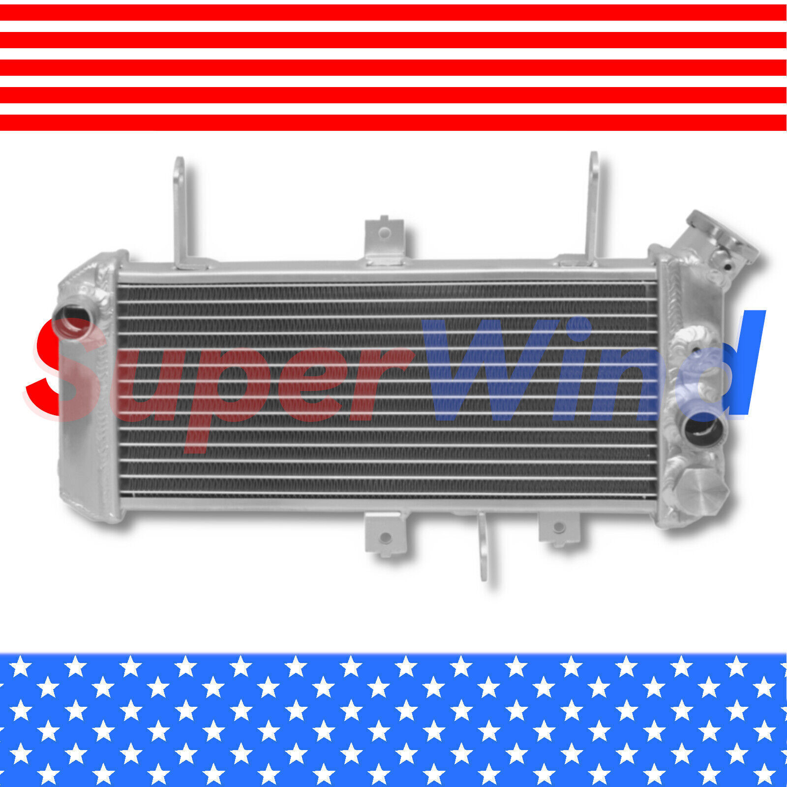 SuperWind for Radiator 2005-2009 Suzuki SV650S/SV650 K5-K9 Aluminum ...