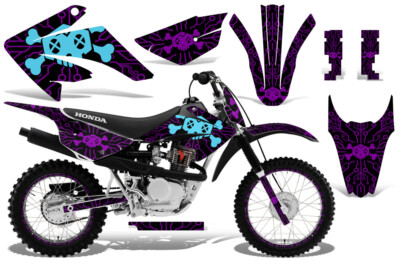 Décalque Graphisme Kit Honda Crf 80/100 Vélo Sticker 11-16 Circuitbrkr ...