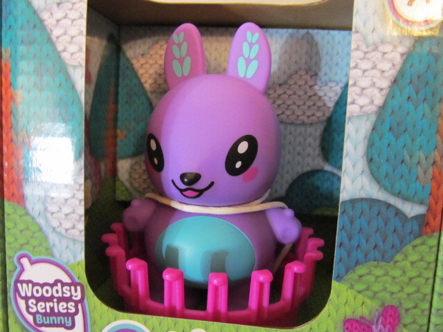 Little Knitty Bittys Loom Knit + Character Kit, Woodsy Series Bunny ...