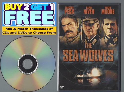 The Sea Wolves (DVD, 1980) Gregory Peck WWII Adventure Disc & Cover Art Only 12569732445 | eBay