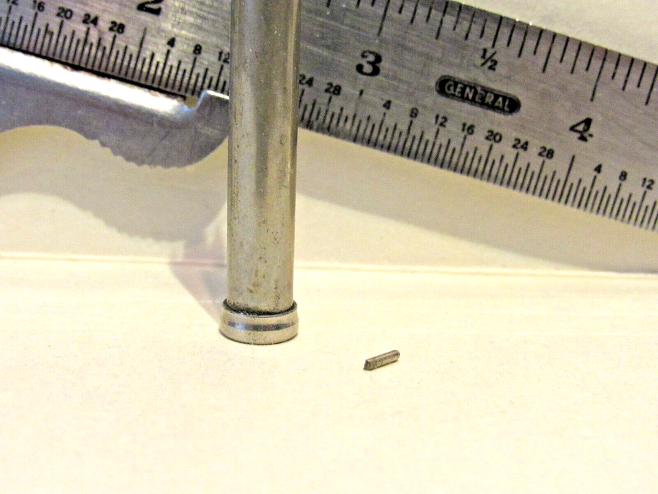 Bamboo Fly-Rod Ferrule - Female End - 6.0MM. ID - Pinned Style W/Pin ...