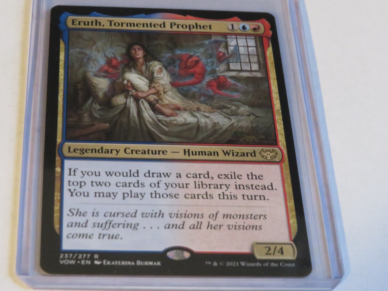 1x Eruth, Tormented Prophet Crimson Vow Magic the Gathering MTG NM | eBay