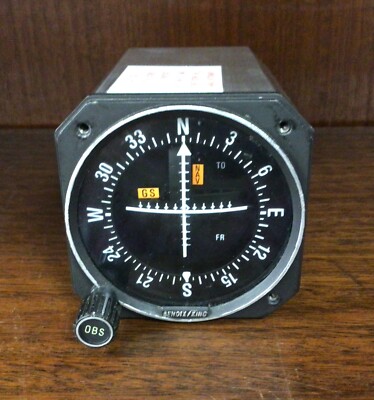 Bendix King KI-206 VOR/LOC/GS Indicator with Fresh Yellow Tag & FAA ...
