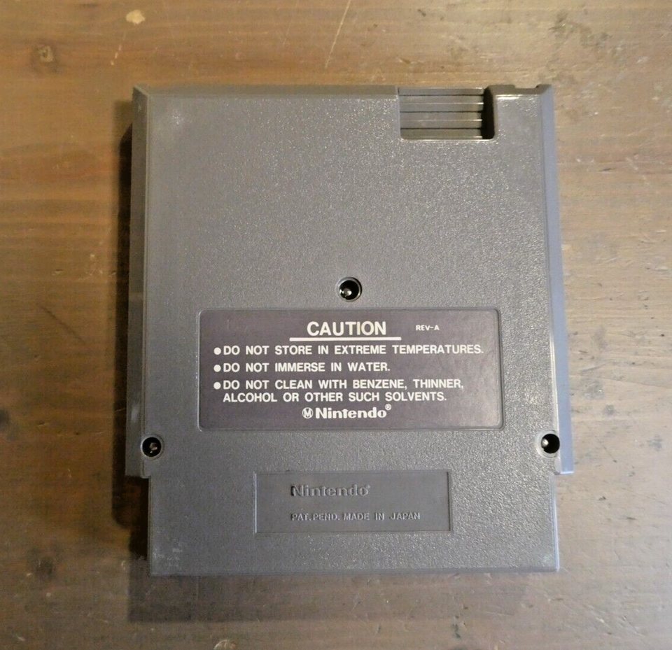 Tag Team Wrestling NES Nintendo 1986 Tested Working Cartridge Only Data ...