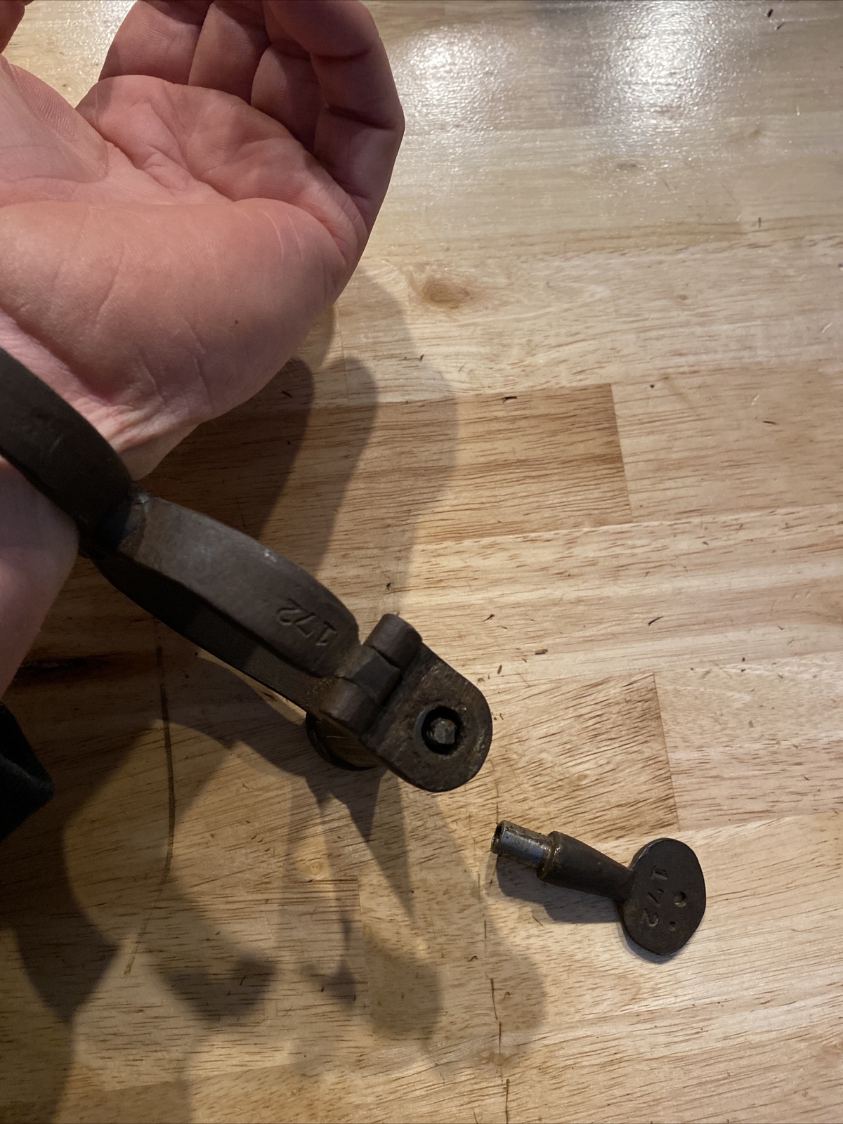 Police Shackle Handcuffs Metro London Patina Collector Man Cave ...