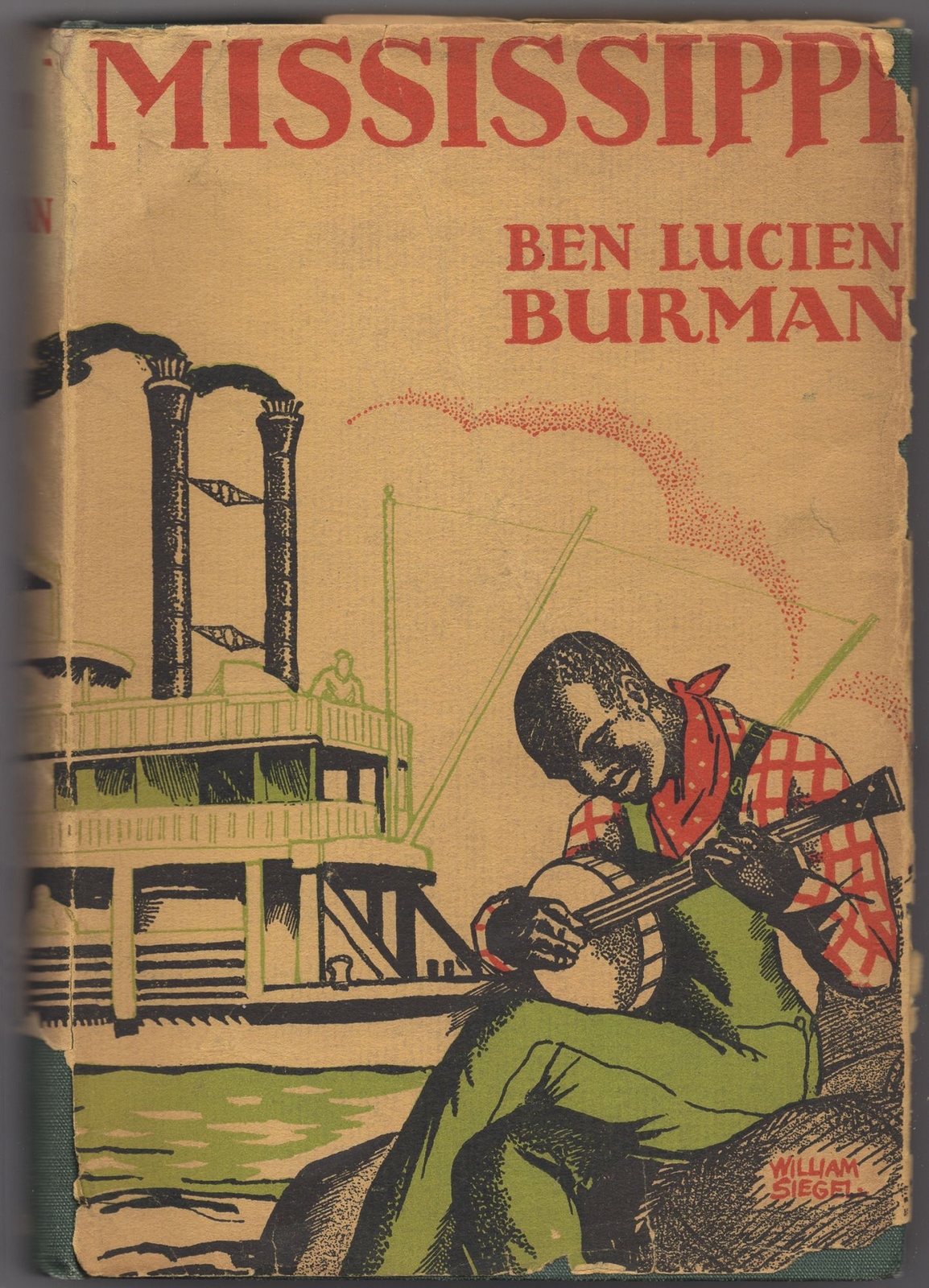 Ben Lucien BURMAN / Mississippi 1st Edition 1929 | eBay