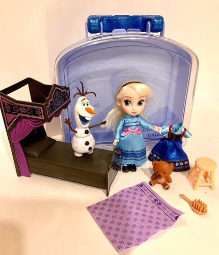 Disney Animators' Collection Frozen - Elsa Mini 5" Doll Play Toy Set ...