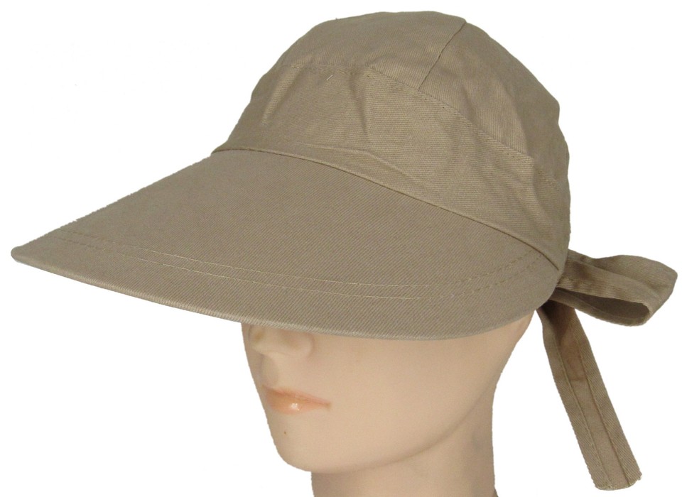 Women Ladies Summer Large Visor Hat Cap Wide Brim Sun UV Protection | eBay