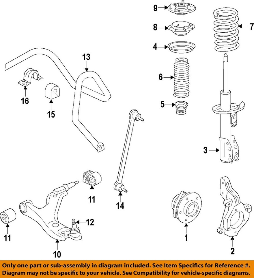 GM OEM 15-23 Acadia Stabilizer Bar Components-Stabilizer Link 84108681 ...