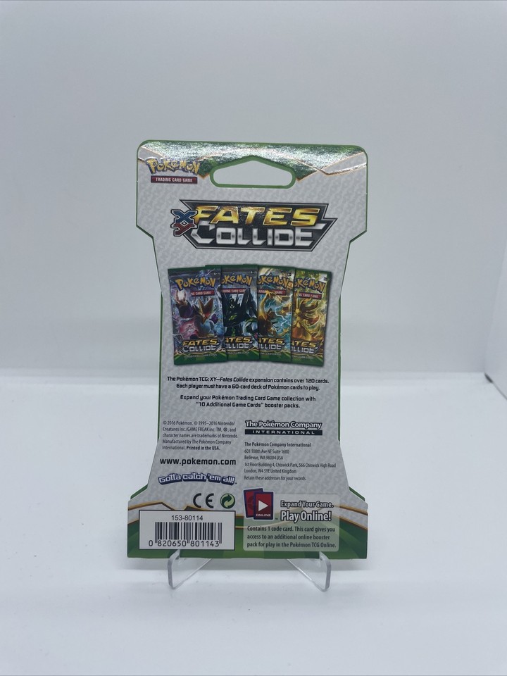 Pokemon TCG: Fates Collide Trading Cards - Blister Pack of 10 ...