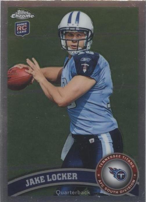 2011 Topps Chrome - Jake Locker #185 Base (RC) for sale online | eBay