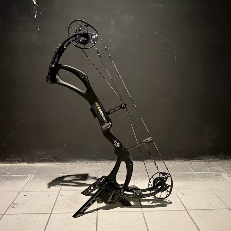 PSE Compound Bow Stand Portable Holder Limbs Adjustable Archery Target ...