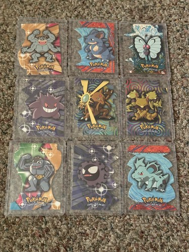 Pokemon Topps Embossed Diecut Cards | eBay