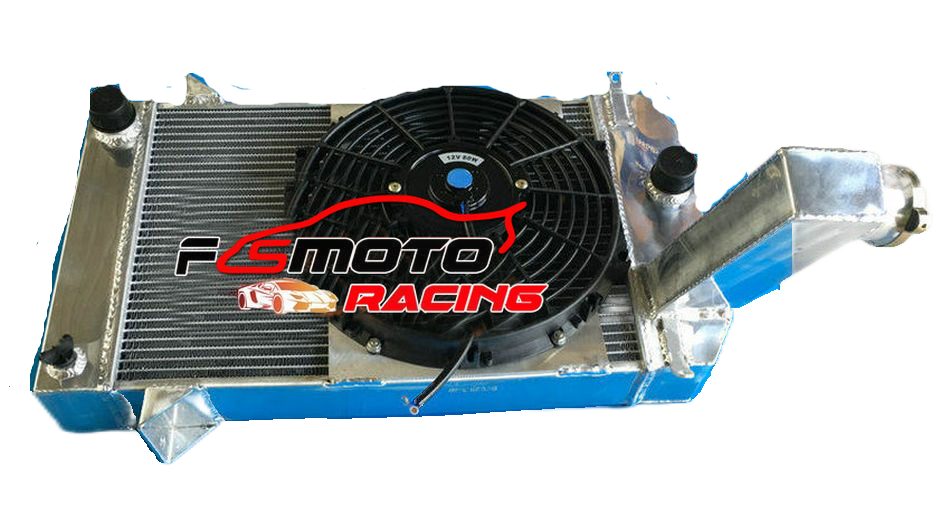 Radiator+Shroud+Fan for Triumph TR2 53-56 54/TR3 1955-1957/TR3A 1957-62 ...