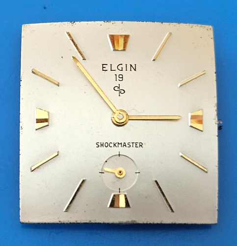 ELGIN SHOCKMASTER 714 19J Watch Movement lot725 | eBay