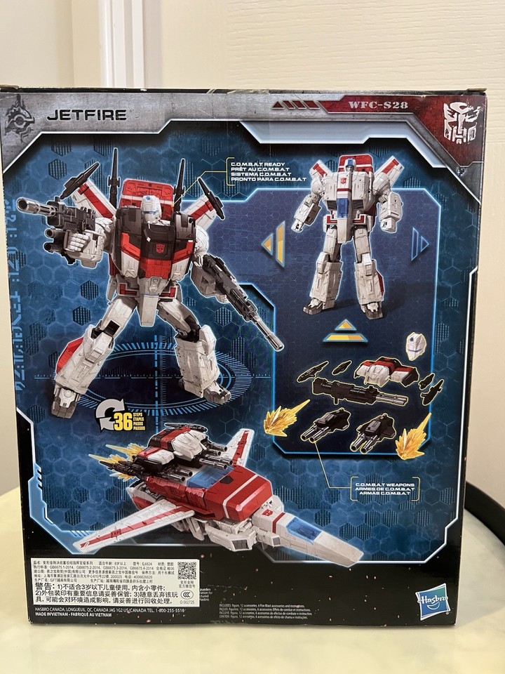 Hasbro Transformers Siege Commander Jetfire Figure WFC S28 War For ...