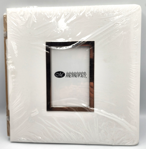 NEW CREATIVE MEMORIES 12X12 WHITE ALBUM WITH FRONT 4X6 PICTURE BOX | eBay