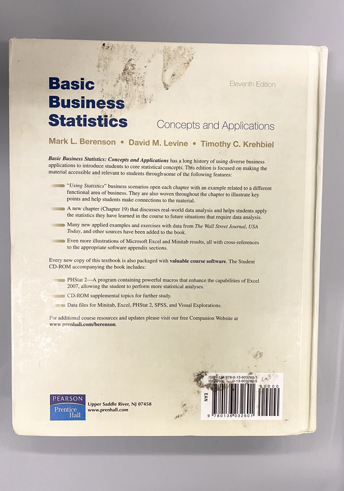 📔 Basic Business Statistics: Concepts and Applications Textbook 2009 ...