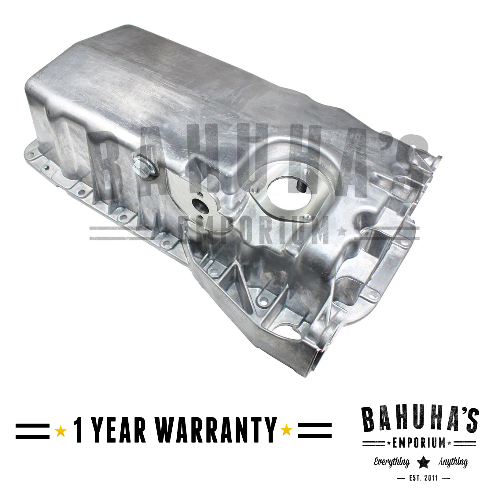Audi TT 1.8T 1998-2006 Petrol Aluminium Engine Oil Sump Pan With Bore ...