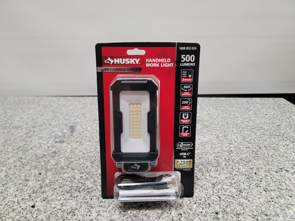 Husky Fluorescent Work Light SafTLite By General Manufacturin SafTLite