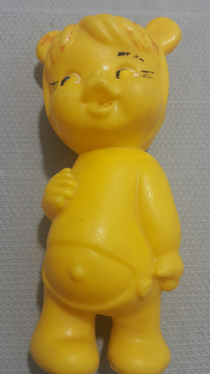 VINTAGE BABY GIRL 1960's WITH BELLY BUTTON UP RUSSIA USSR CCCP HARD ...