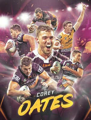 Brisbane Broncos team team player poster NRL rugby, panthers,eels ...
