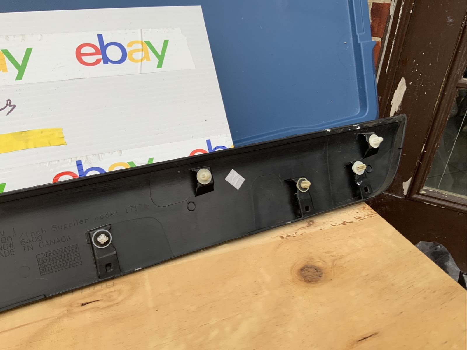 2019 - 2021 Toyota Rav4 Rear Liftgate Tailgate Trim Molding 76812-0r060 ...