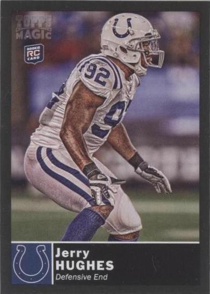 2010 Topps Magic - Jerry Hughes #27 Mini Black (RC) for sale online | eBay