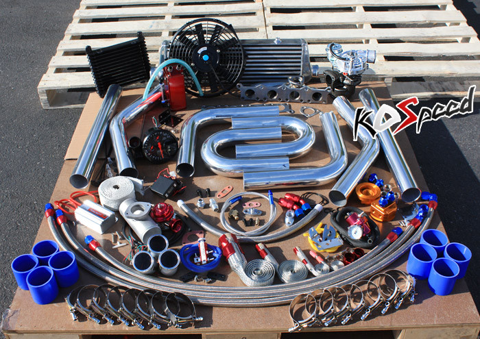 STAGE II TURBO UPGRADE KIT AUDI/VW 1.8T K03 CHARGER KO3 COOLING FMIC ...