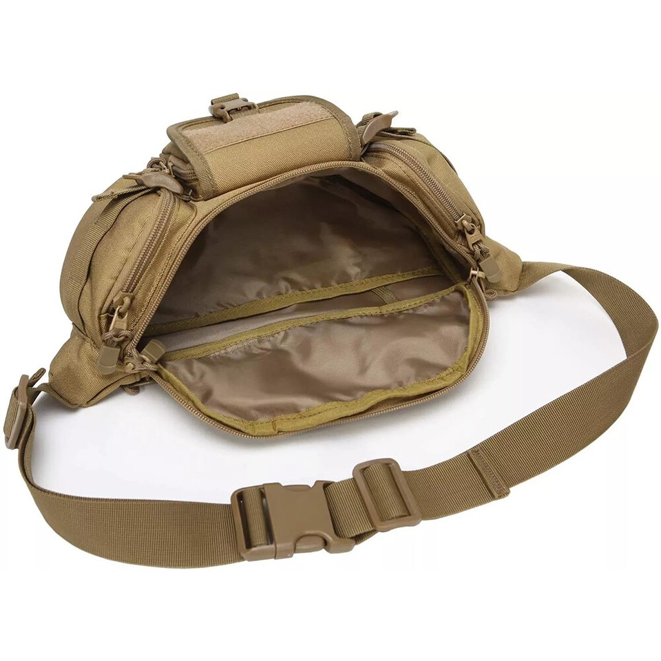 Concealed Carry Fanny Pack Holster Tactical Military Pistol Waist Pouch ...