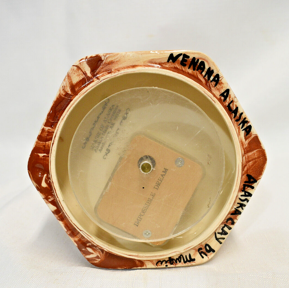 Vintage Alaska Native Eskimo Clay Musical Pottery Figurine by Margie | eBay