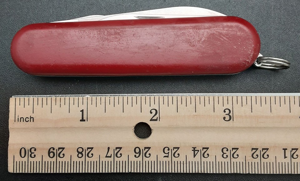 Retired 85mm Red WENGER Apprentice Swiss Army Knife | eBay