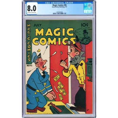 Magic Comics #96 1947 David McKay Publishing CGC 8.0 [Pre-code Funnies ...
