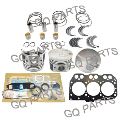 3TNE74 Rebuild Kit Piston Kit for John Deere 2210 4100 4110 Tractors | eBay