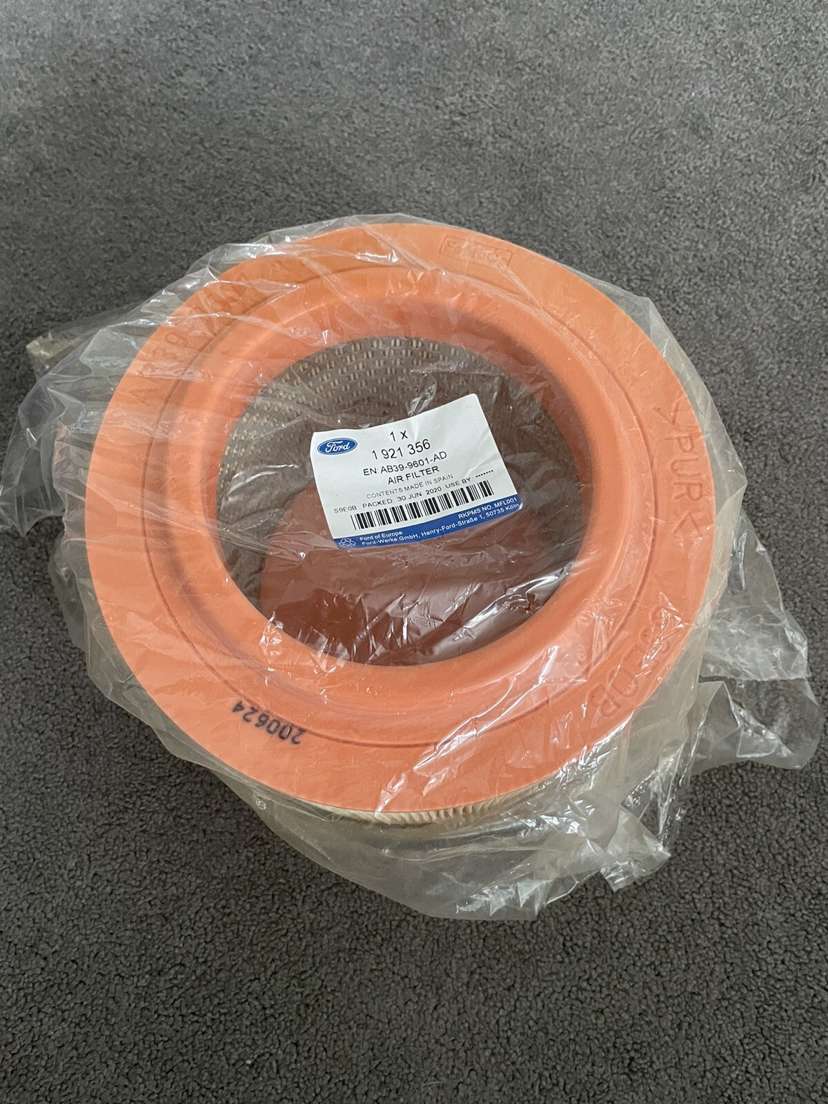 Genuine Ford Ranger 2.2 TDCI TKE Air Filter Element 2011 Onwards ...