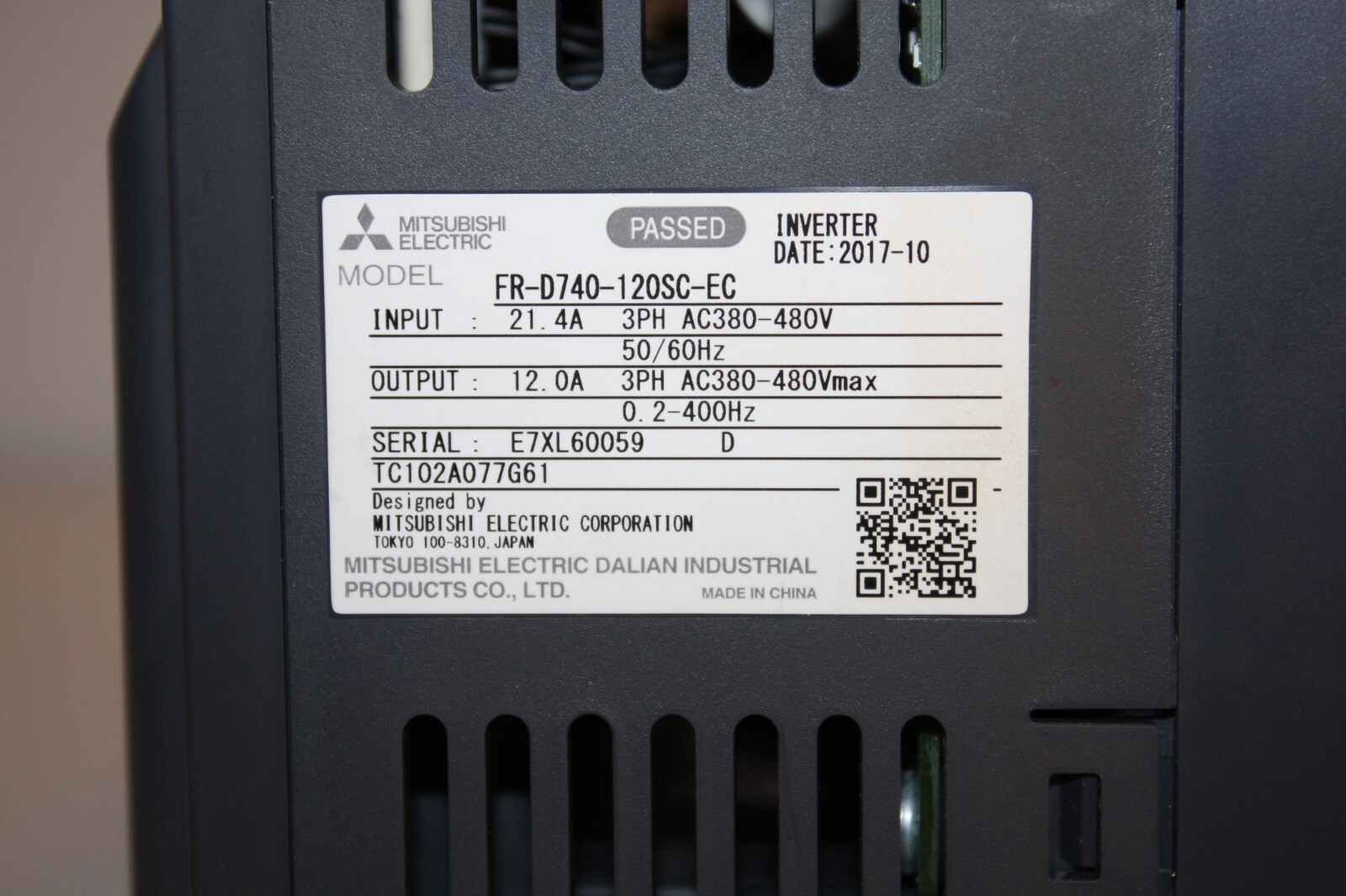 Mitsubishi Electric D700-SC FR-D740-120SC-EC | eBay