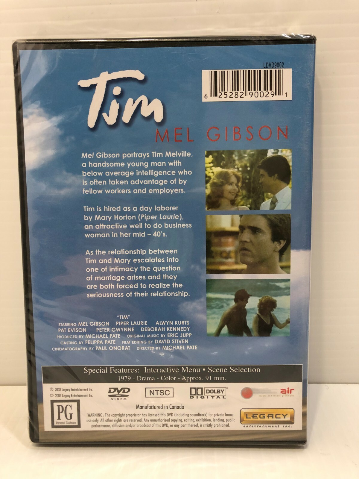 Tim - Mel Gibson (DVD 2003) | eBay