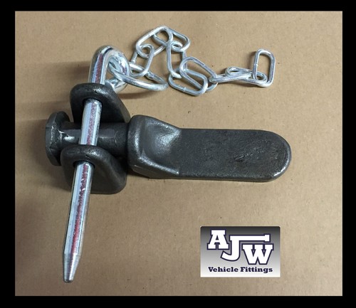 1 x Tailboard Forket, Pin & Chain, Lug, Truck Dropside Tipper Trailer ...